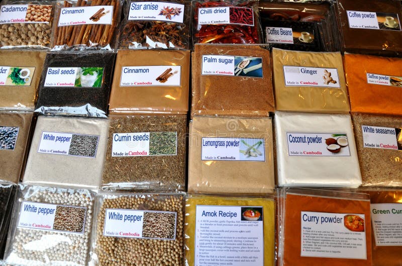 Packaged Spices editorial photography. Image of editorial - 51066937