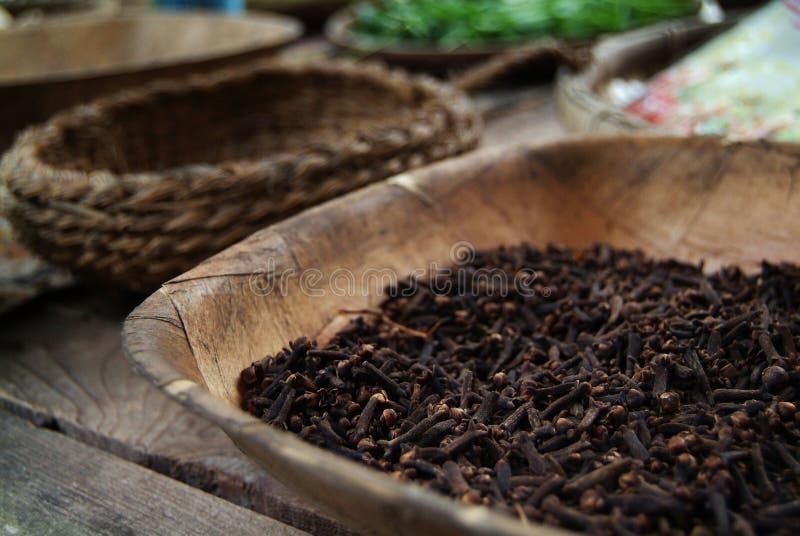Spices 5 stock photo. Image of diet, root, cloves, table - 27390554