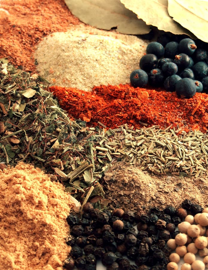 Spices stock photo. Image of kitchen, powder, food, piquant - 658756