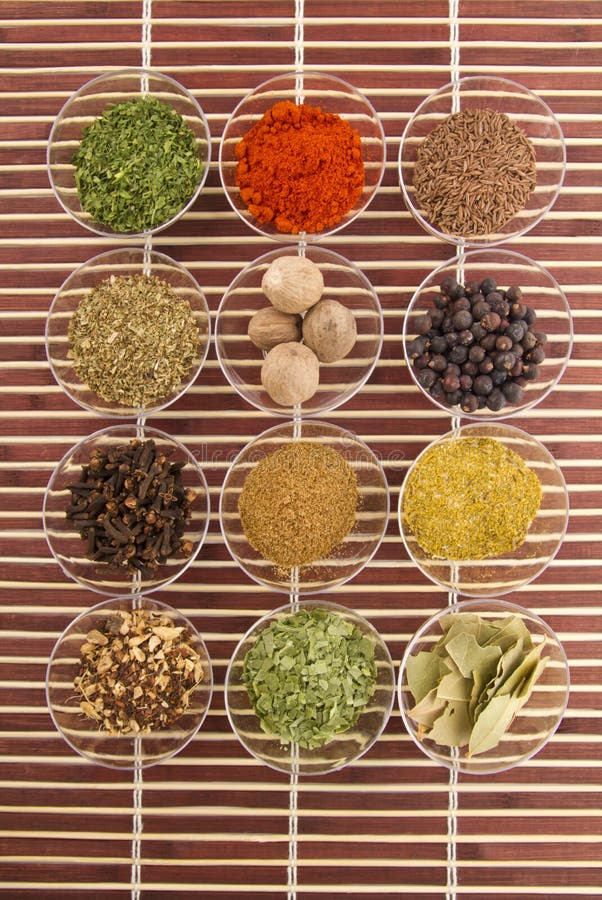 Spices assortment stock photo. Image of spices, food - 24235636