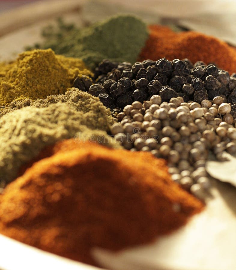 Spices stock image. Image of light, black, coriander - 57627187