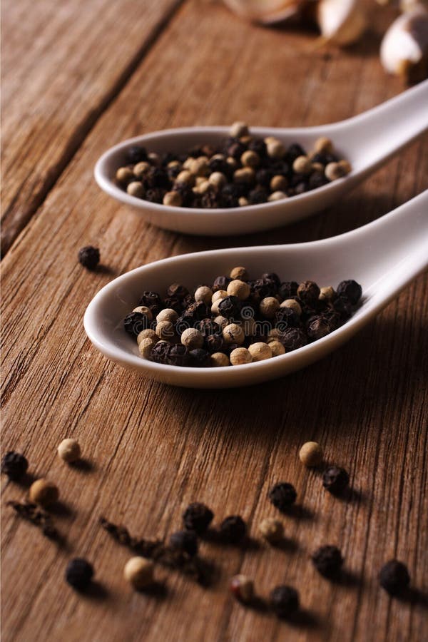 Spices, black pepper stock image. Image of seasoning - 78135225