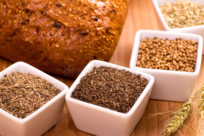 Spices for bread baking stock photo. Image of brotgewrz - 34196278