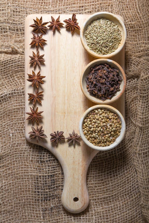Spices, Cooking Ingredients Stock Photo - Image of additives, food ...