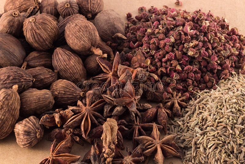 Spices stock image. Image of spice, szechuan, bunch, asia - 36508265