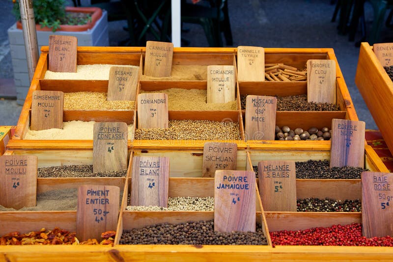 Spices On A Market Stall Picture. Image: 15420838