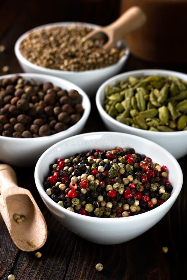 Spices mix stock image. Image of grain, dark, gourmet - 28954129