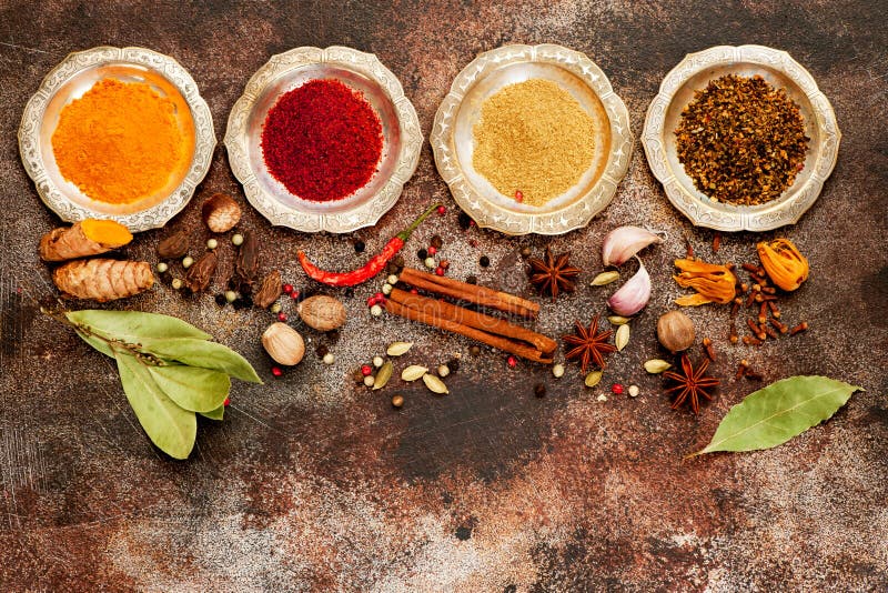 Spices on the old texture stock photo. Image of food - 95500162