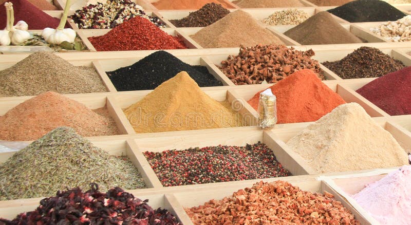 Spices stock image. Image of place, market, ingredient - 30987023