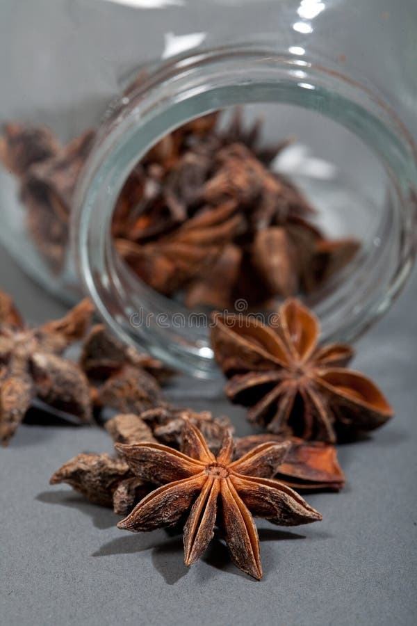 Spices, Star Anise, Cardamom and Coriander. Stock Photo - Image of ...
