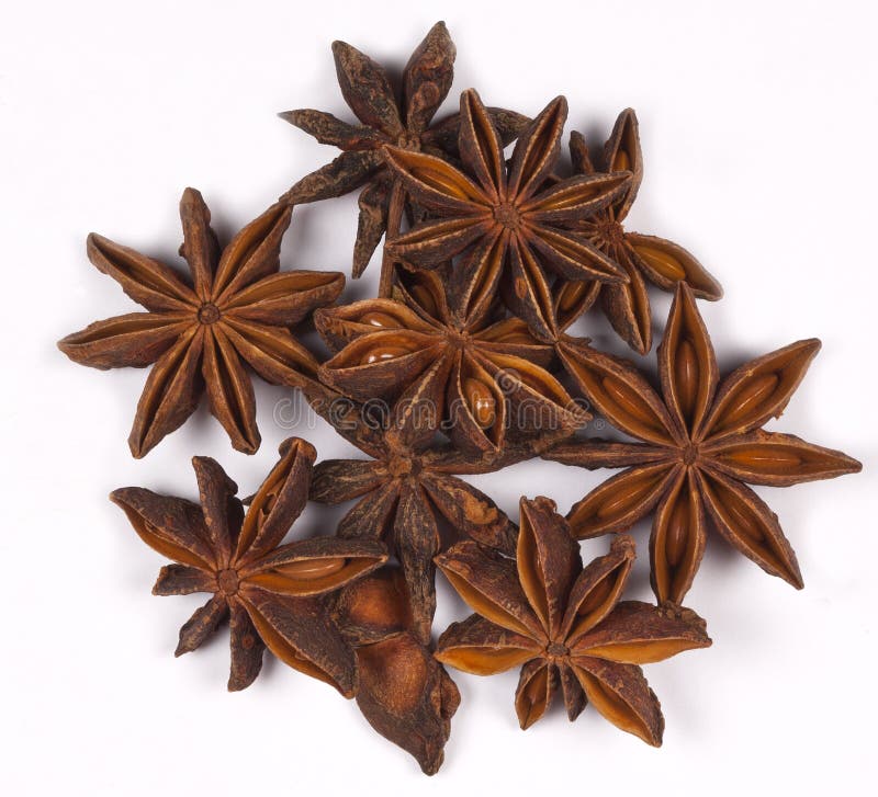 Spices - Star Anise - Flavoring Stock Photo - Image of star, flavored ...