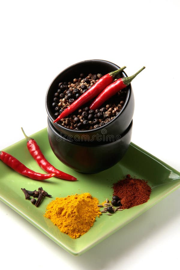 Spices variety stock photo. Image of cuisine, india, peppers - 13268604
