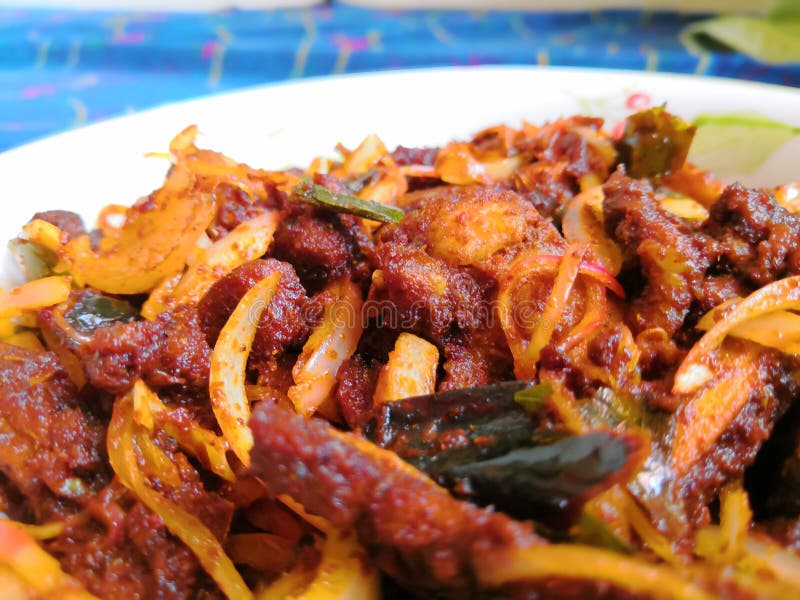 Spicy Beef Fry stock photo. Image of pepper, bowl, beef - 164999038
