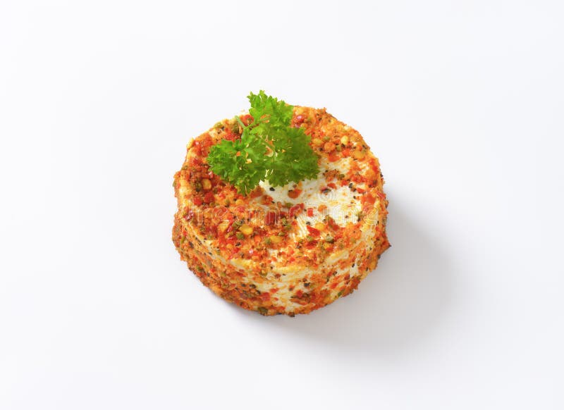 Spicy cheese stock photo. Image of cheese, coated, overhead - 58188888