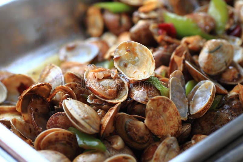 Spicy clams stock photo. Image of diet, drink, benedicts - 189063884