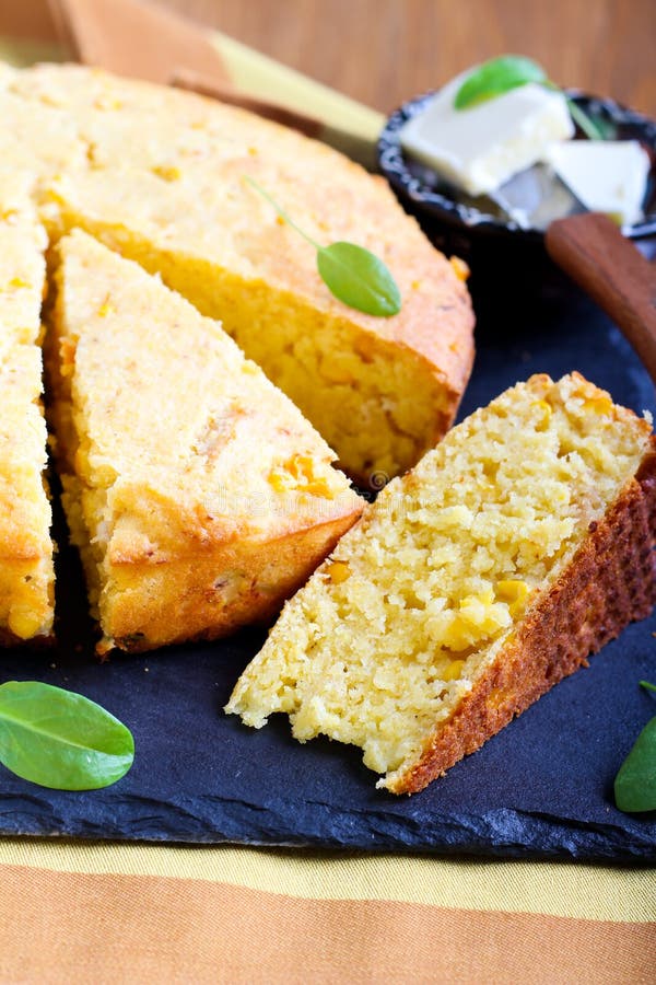 Spicy cornbread stock image. Image of savory, brunch - 50808575