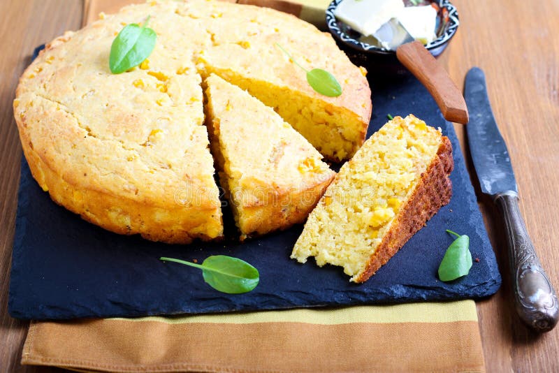 Spicy cornbread stock image. Image of spicy, brunch, cake - 50808579