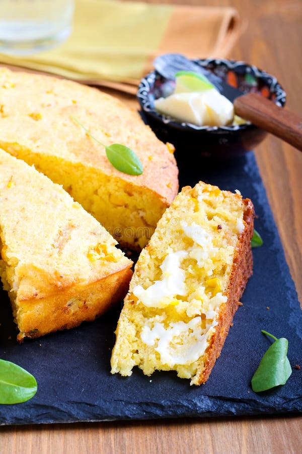 Spicy cornbread stock photo. Image of baked, snack, pastry - 50808574