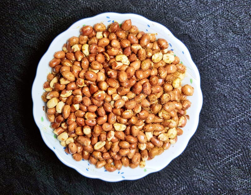 Fried and dried peanuts stock image. Image of close, fried - 24881341