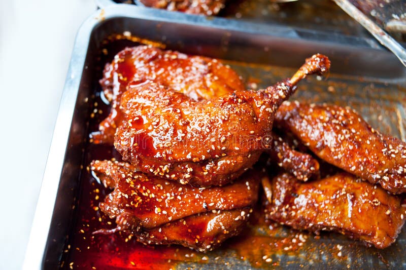 Chinese Snacks, Chicken Heart Stock Image - Image of dish, animal: 24043541