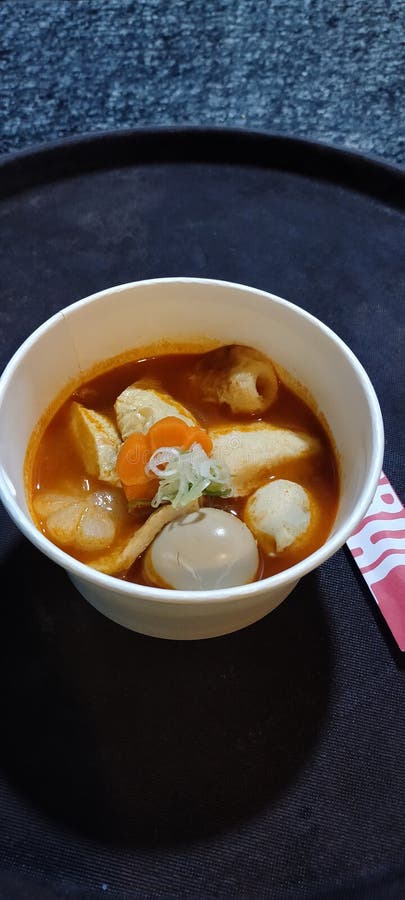 Spicy Fish Cake Oden Japanese Stock Photo - Image of japa, fish: 292563538