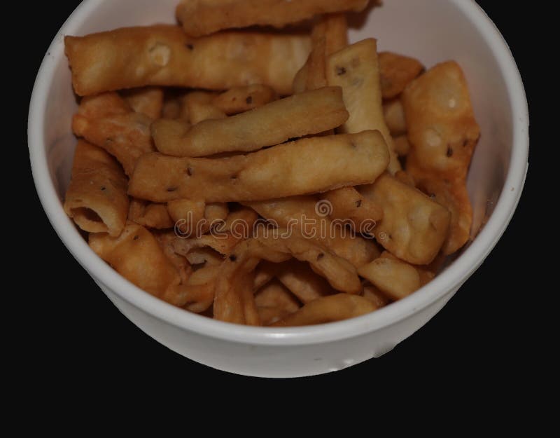 Spicy Flour Dish Put in White Bowl Stock Photo - Image of epicure ...