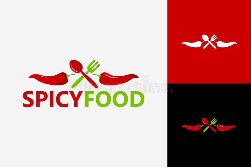 Spicy Food Logo Template Design Vector, Emblem, Design Concept ...