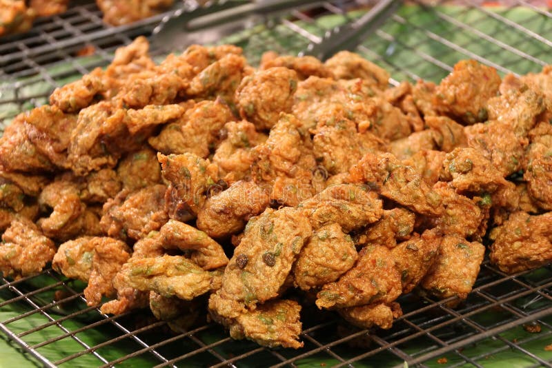 Spicy Fried Fish Patty stock image. Image of cuisine - 37082863