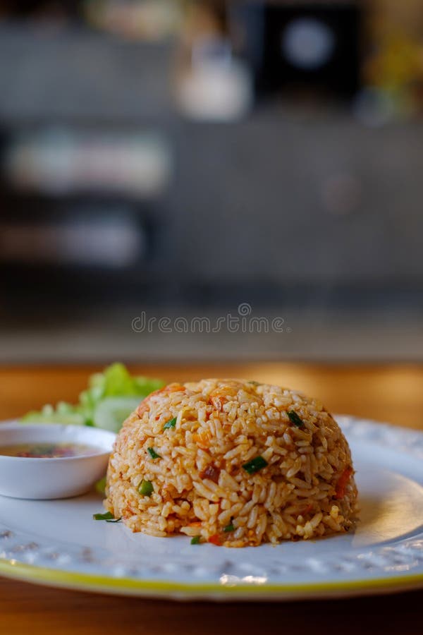 Spicy fried rice. stock image. Image of rice, fried, spicy - 94561707