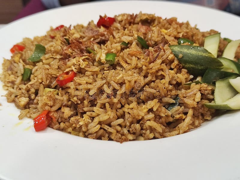 Goat fried rice stock photo. Image of supper, fish, meat - 304602126