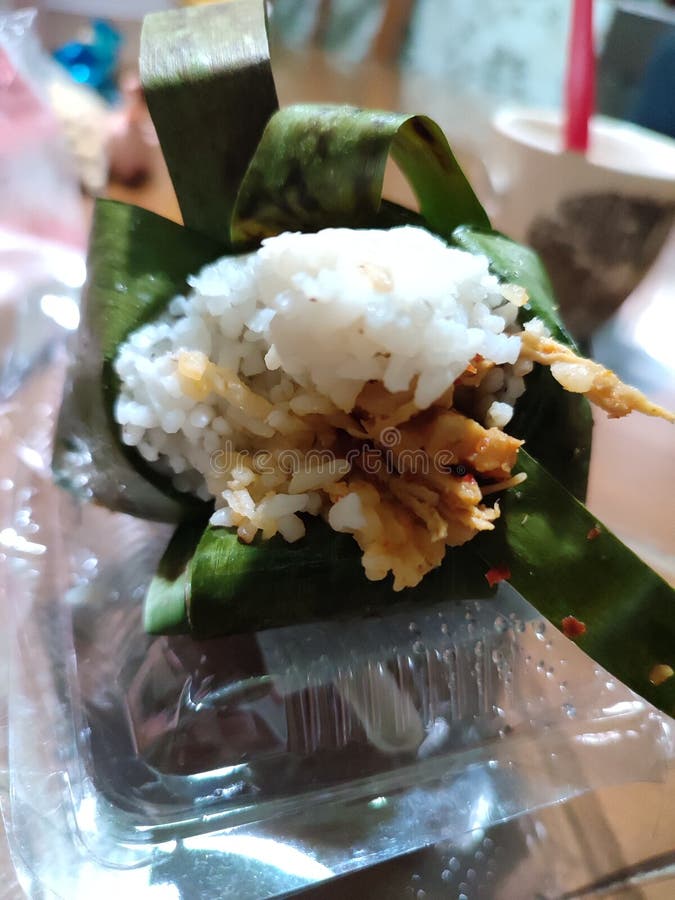 Spicy Grilled Rice with Chicken Stock Photo - Image of grilled, spicy ...