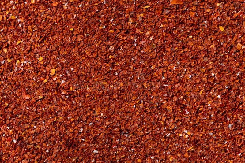 Spicy Ground Chili Pepper Close-up Texture Top View Stock Image - Image ...
