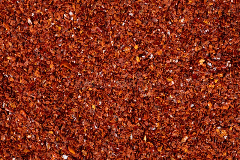 Spicy Ground Chili Pepper Close-up Texture Top View Stock Photo - Image ...