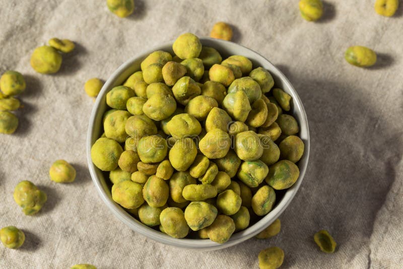 Spicy Japanese Wasabi Peas stock photo. Image of oriental - 247057704