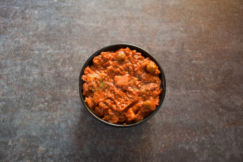 Spicy Mixed Vegetable Pickle Stock Photo - Image of : 209013530