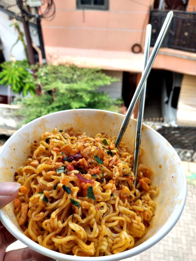 Spicy Noodle stock image. Image of spaghetti, cuisine - 233836501