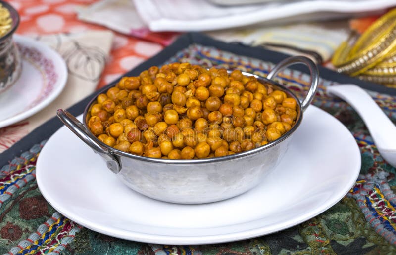 Spicy Pea stock image. Image of crunchy, delicious, matar - 129895687