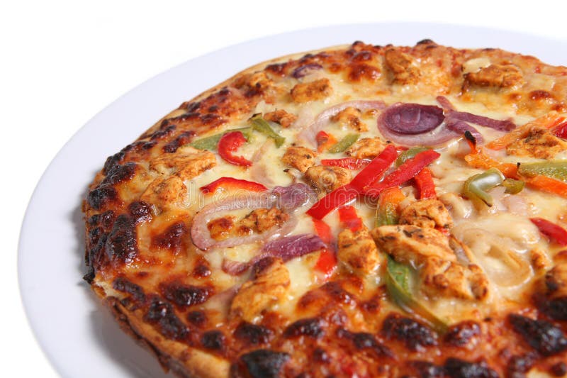 Spicy Pizza stock image. Image of capsicum, peppers, cuisine - 1246211