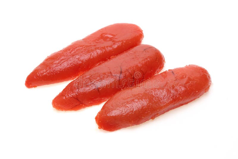 Spicy pollack roe stock photo. Image of background, ingredient - 58818834