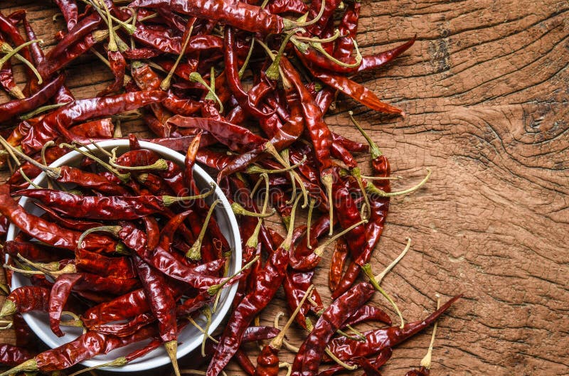 Spicy Red Chilli Powder with Super Chilli Background Stock Photo ...