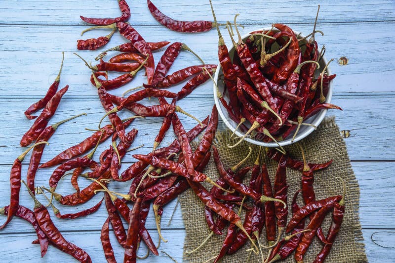 Spicy Red Chilli Powder With Super Chilli Background Stock Image ...