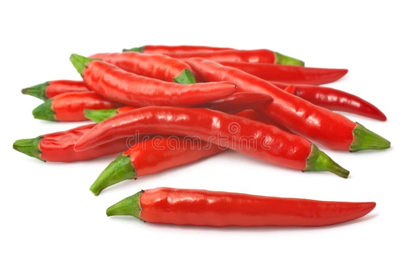 Different Types of Red Chillies Stock Photo - Image of chillies, vegies ...