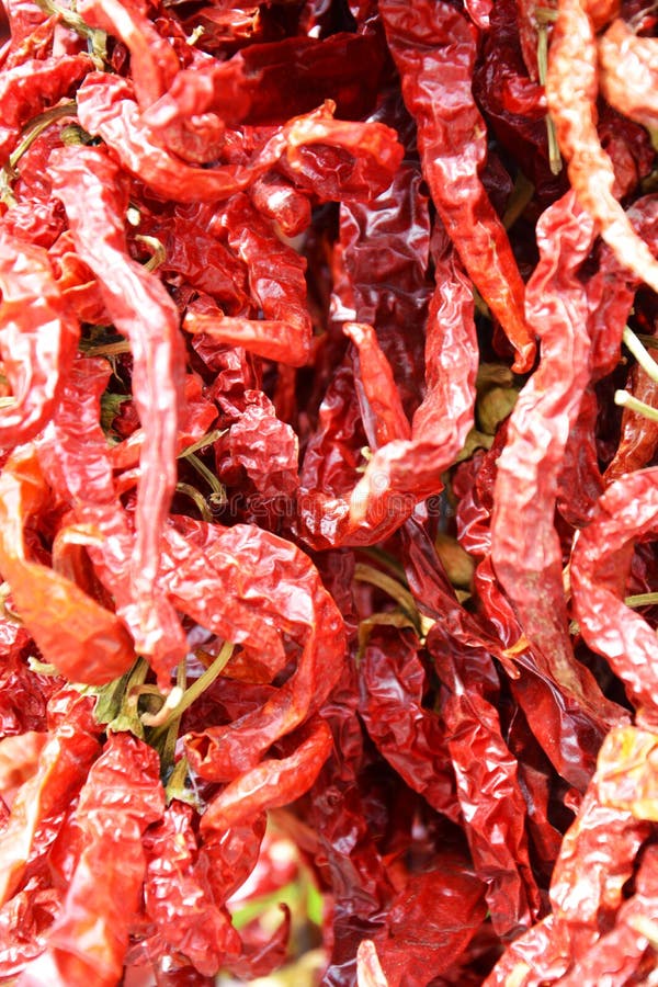 Spicy Red Hot Pepper Background Stock Photo - Image of grain, dish ...