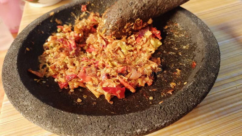 Spicy sambal stock photo. Image of chili, sauce, sambal - 379286516