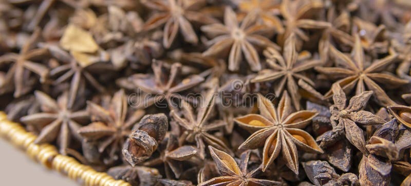 Spicy Seasoning Anise Stars Stock Photo - Image of national, christmas ...