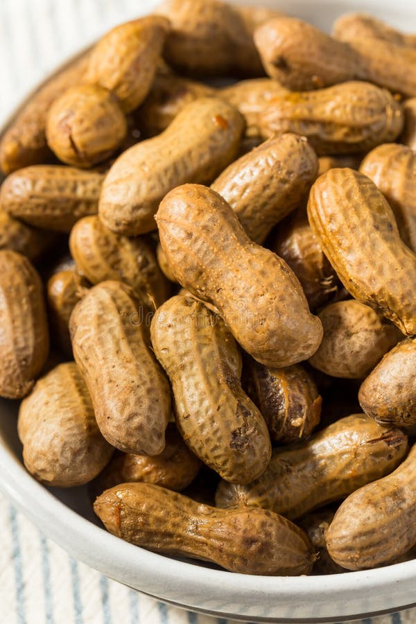 Spicy Southern Cajun Boiled Peanuts Stock Photo - Image of tasty ...
