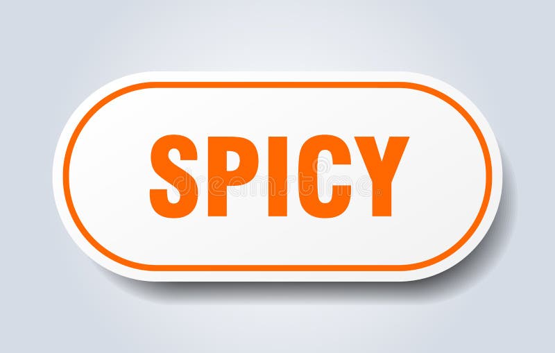Spicy sticker. stock vector. Illustration of badge, price - 158774488