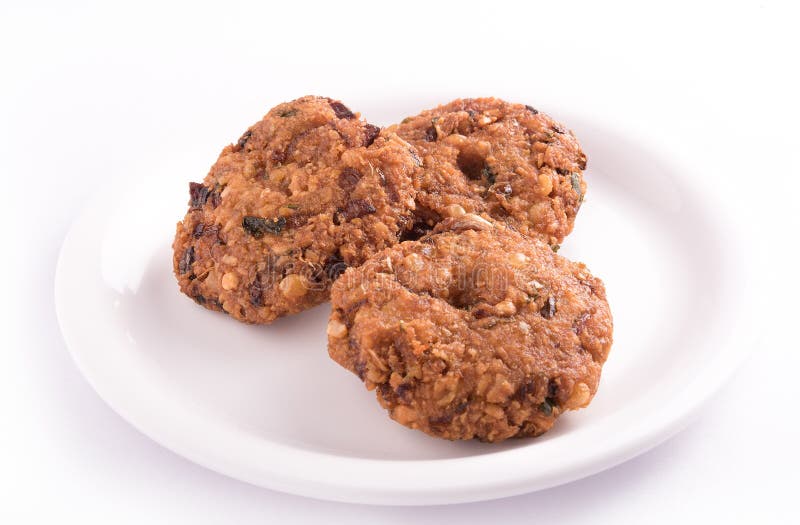 Plate Spicy Parippu Vada Stock Photos - Free & Royalty-Free Stock ...