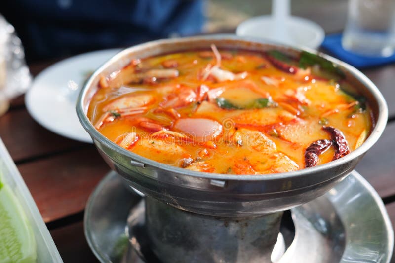 577 Thai Tom Yum Hot Pot Stock Photos - Free & Royalty-Free Stock ...