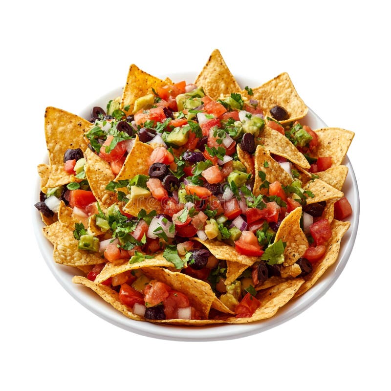 Spicy Triangular Chips on Transparent Background - Ai Generated Stock ...